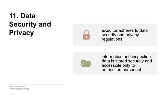 eAuditor Audits & Inspections - conduct field inspections | PPT