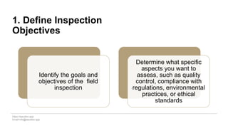 eAuditor Audits & Inspections - conduct field inspections | PPT
