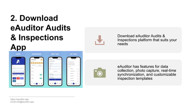 eAuditor Audits & Inspections - conduct field inspections | PPT