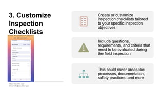 eAuditor Audits & Inspections - conduct field inspections | PPT