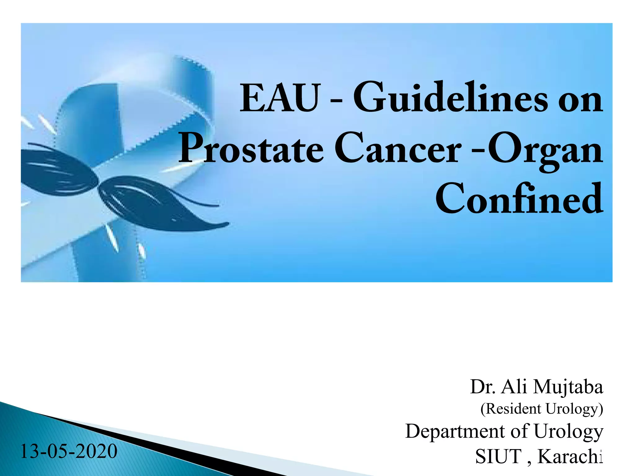 EAU - Guidelines on Prostate Cancer dr. ali mujtaba | PDF | Endocrine ...