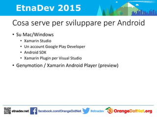 Xamarin | PPTX | Programming Languages | Computing