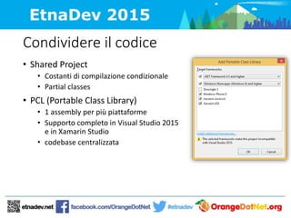 Xamarin | PPTX | Programming Languages | Computing