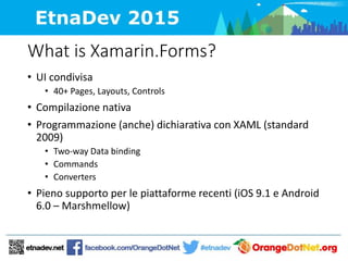 Xamarin | PPTX | Programming Languages | Computing