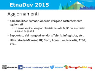 Xamarin | PPTX | Programming Languages | Computing