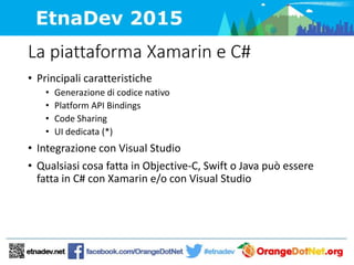 Xamarin | PPTX | Programming Languages | Computing