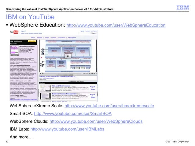 WebSphere Application Server Information Resources | PPTX | Web ...