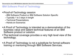 WebSphere Application Server Information Resources | PPTX