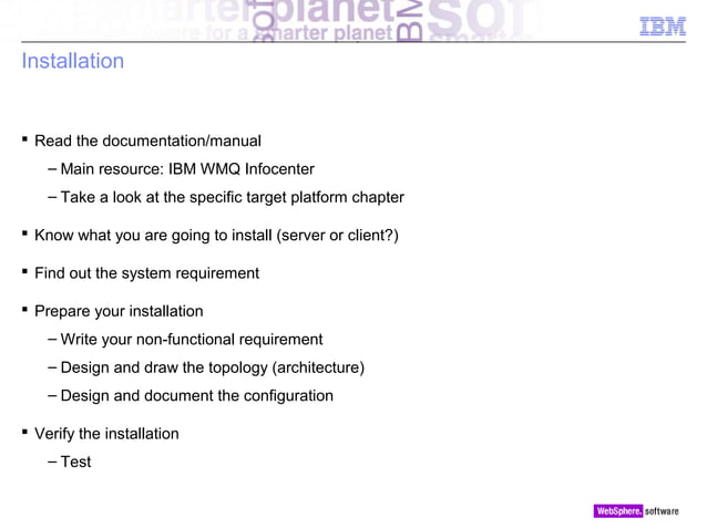IBM WebSphere MQ Introduction | PPT | Cloud Computing | Internet