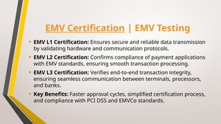 EMV Software Development for POS Terminal, ATMs | PPT