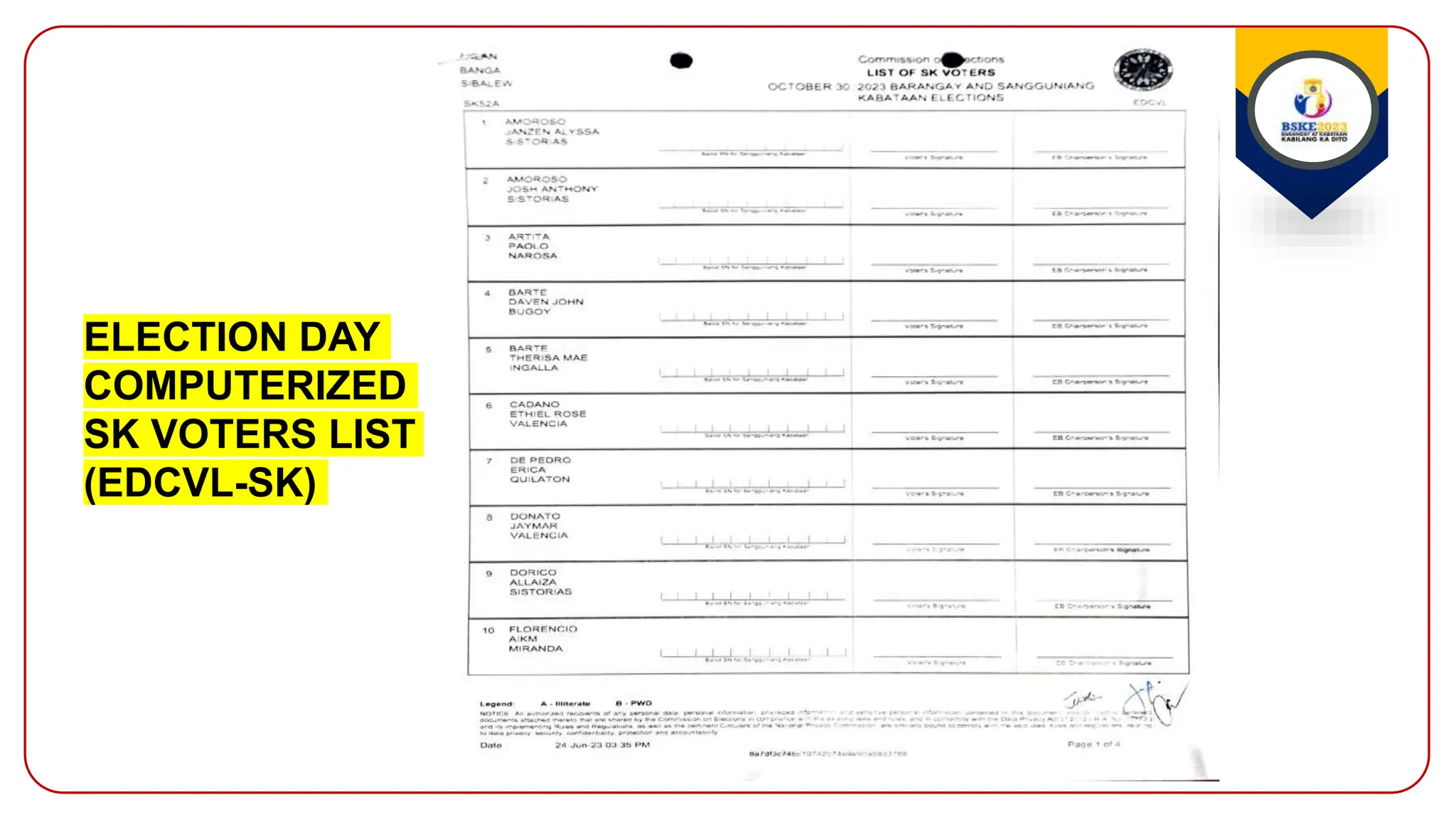 electoral boards presentation for technicalities | PPTX