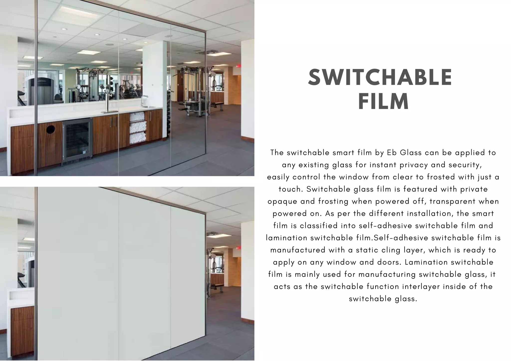 Switchable privacy glass -Eb glass-brochure | PPT