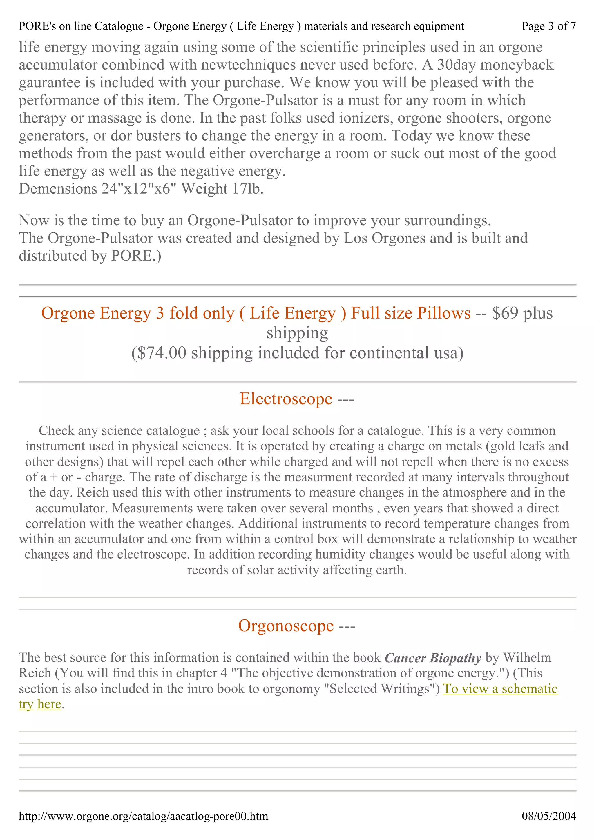 Eb orgone generators - free energy | PDF