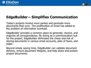 EdgeBuilder : Overview | PPT