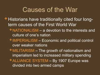 World war 1 and 2 that happened in the past | PPTX