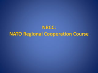 NRCC short presentation | PPTX