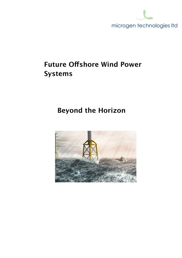 Offshore Wind Power Systems -public | PDF | Power and Energy Industry ...