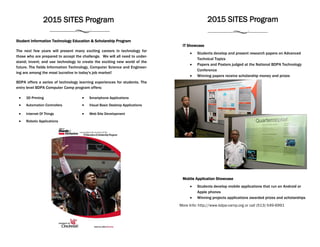 Souvenir Book - 19th Annual BDPA Cincinnati Education Banquet | PPT