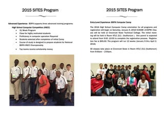 Souvenir Book - 19th Annual BDPA Cincinnati Education Banquet | PPT