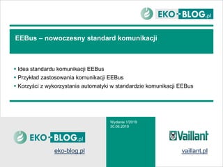 EEBus nowoczesny standard komunikacji | PDF