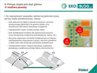 Najczęstsze błędy przy montażu pomp ciepła powietrze woda | PPT