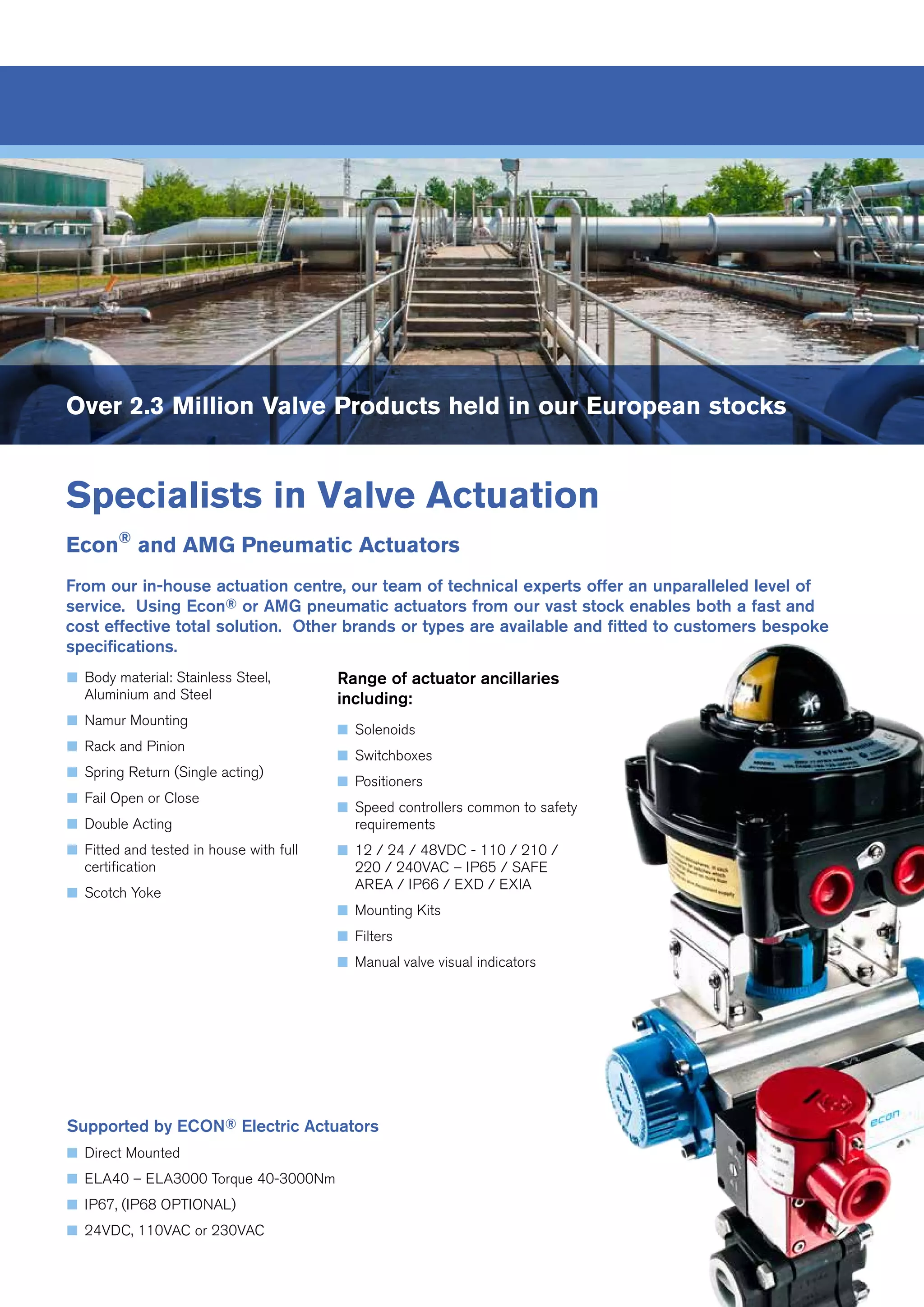 ERIKS Flow Control - Leading the Way in Valve Technology | PDF ...