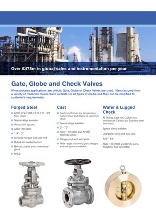 ERIKS Flow Control - Leading the Way in Valve Technology | PDF