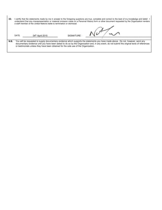 Nicholas Jones P11 Form | PDF