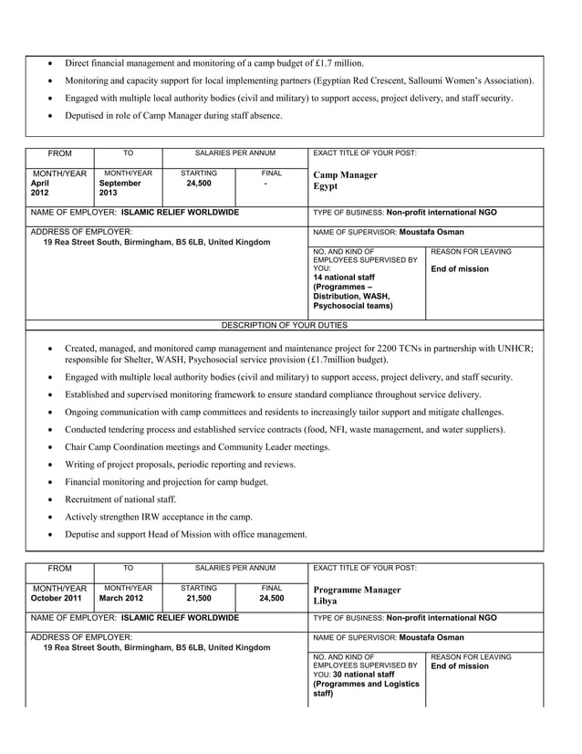 Nicholas Jones P11 Form | PDF | Resume Writing and Advice | Job Search