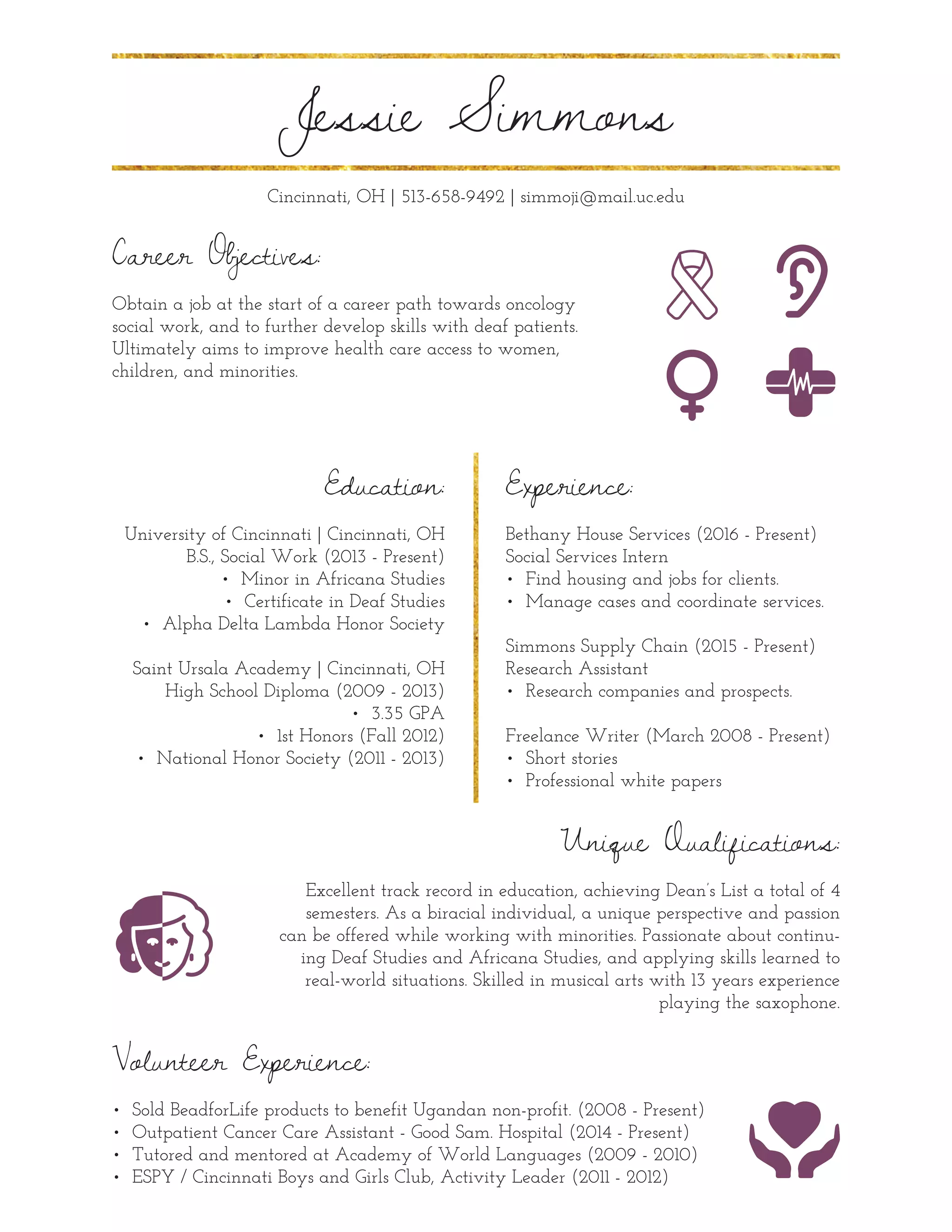 JessieSimmons_Resume_2017 | PDF