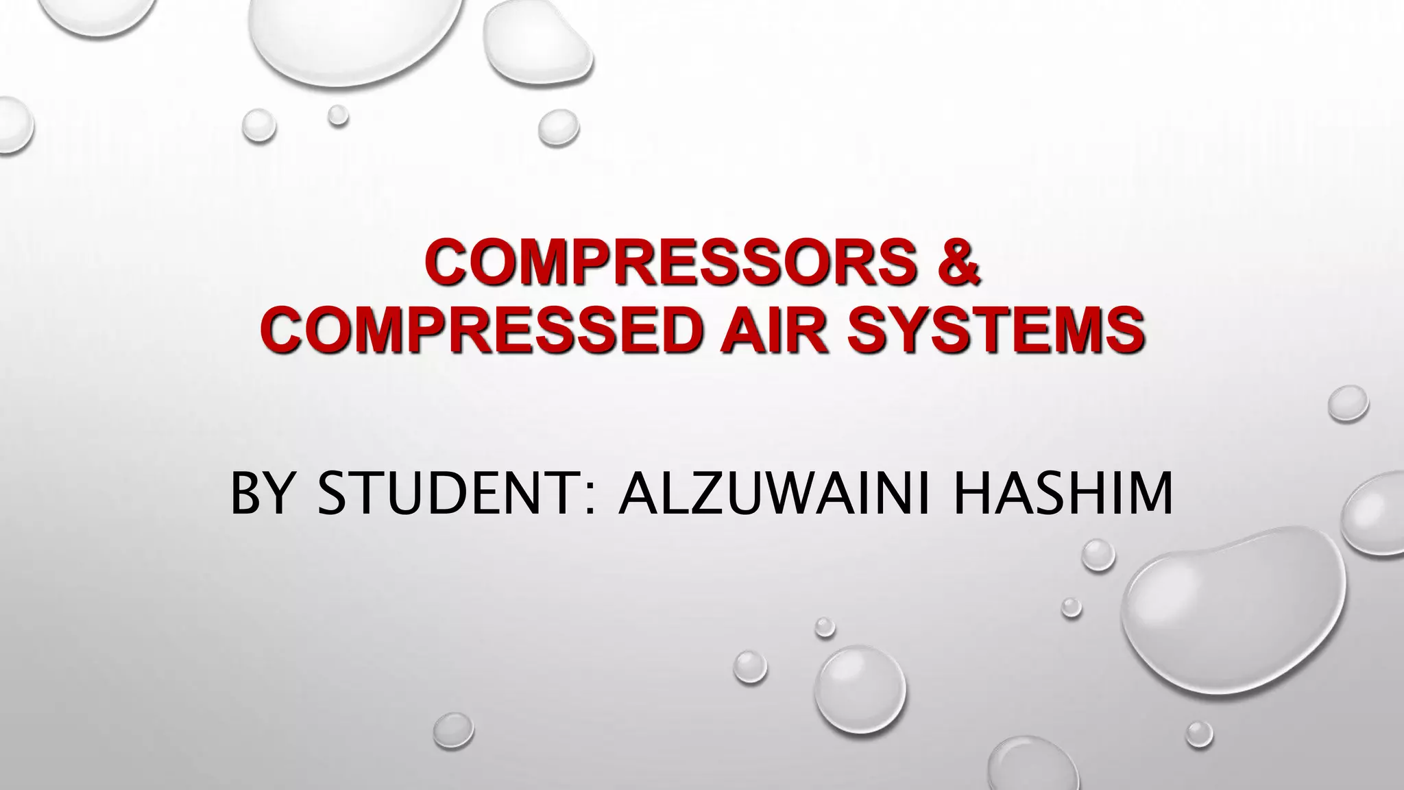 compressors | PPTX