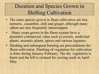 Shifting Cultivation & Its Alternatives for Sustainable Agriculture | PPTX