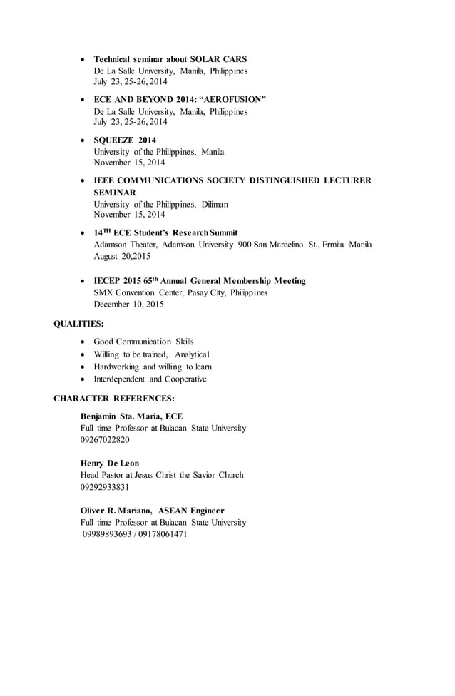Crisselle Lyn resume | PDF