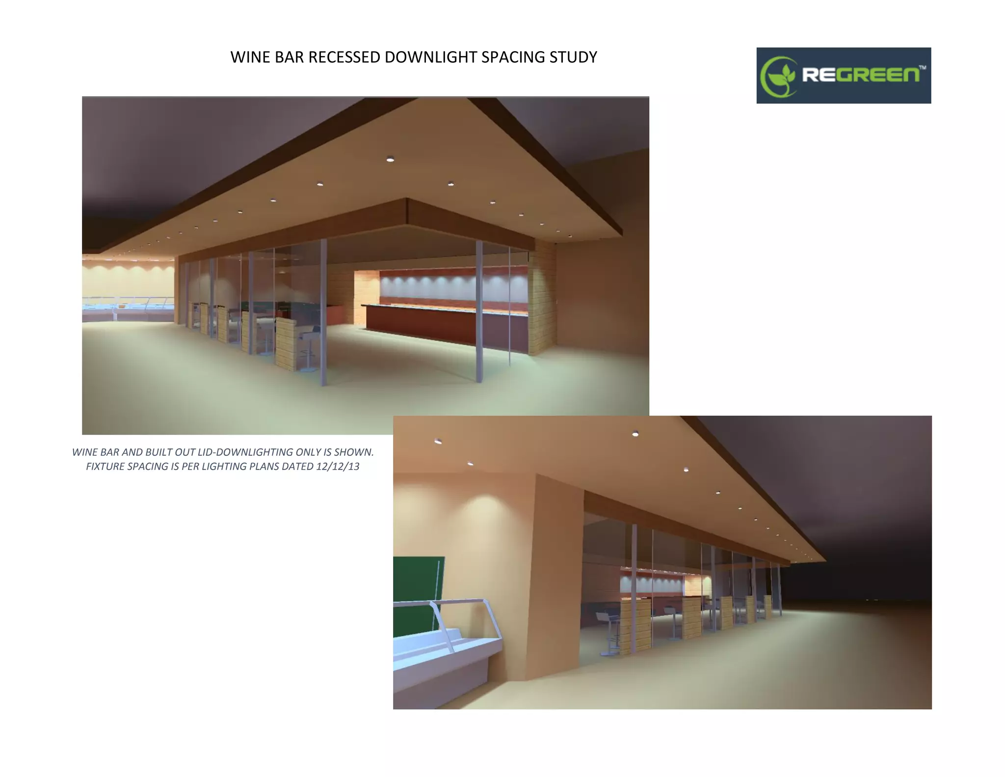 WINE BAR DOWNLIGHT STUDY | PDF