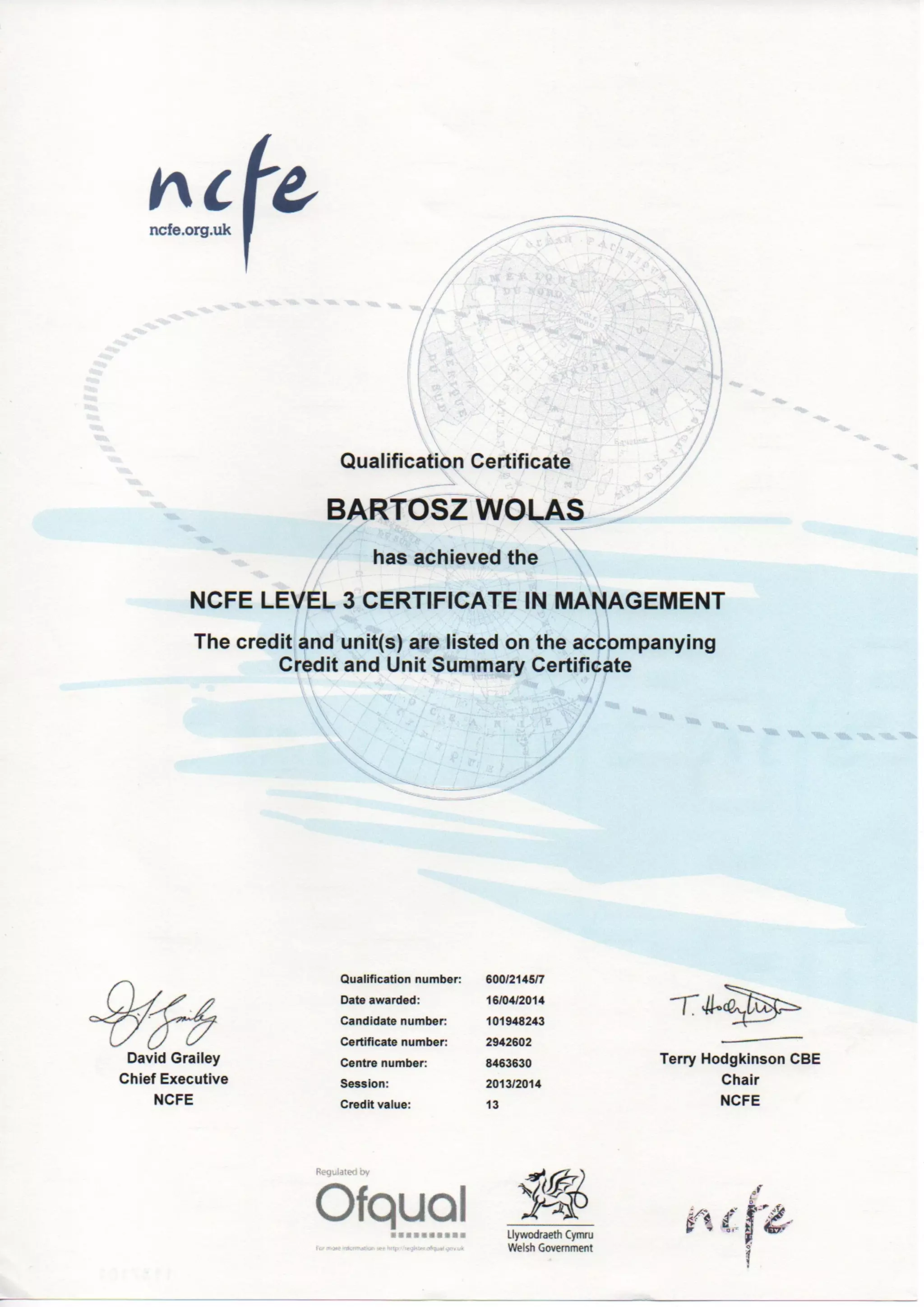 NCFE management lv3 1 | PDF