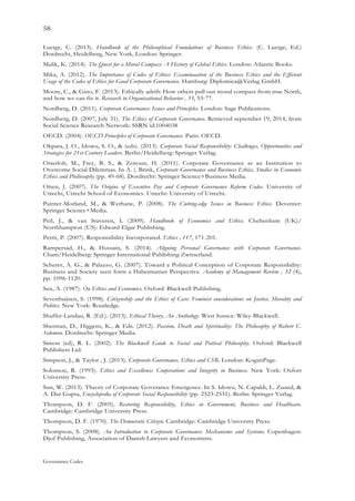 Governance codes_YT_summary | PDF | Business Accounting & Finance ...