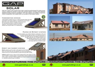 GAP Developers Brochure | PDF