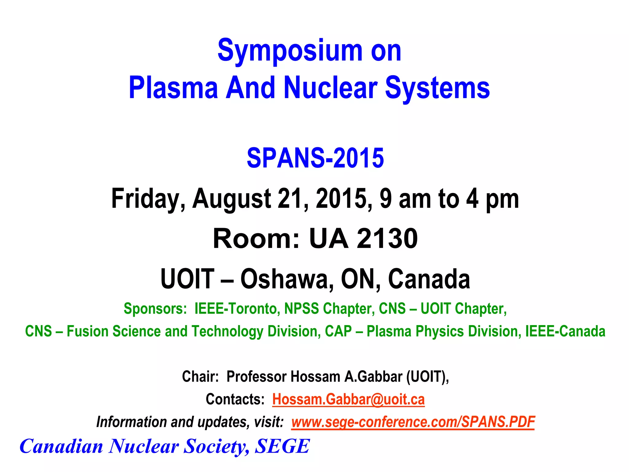 Synposium Plasma And Nuclear System 2015.PDF
