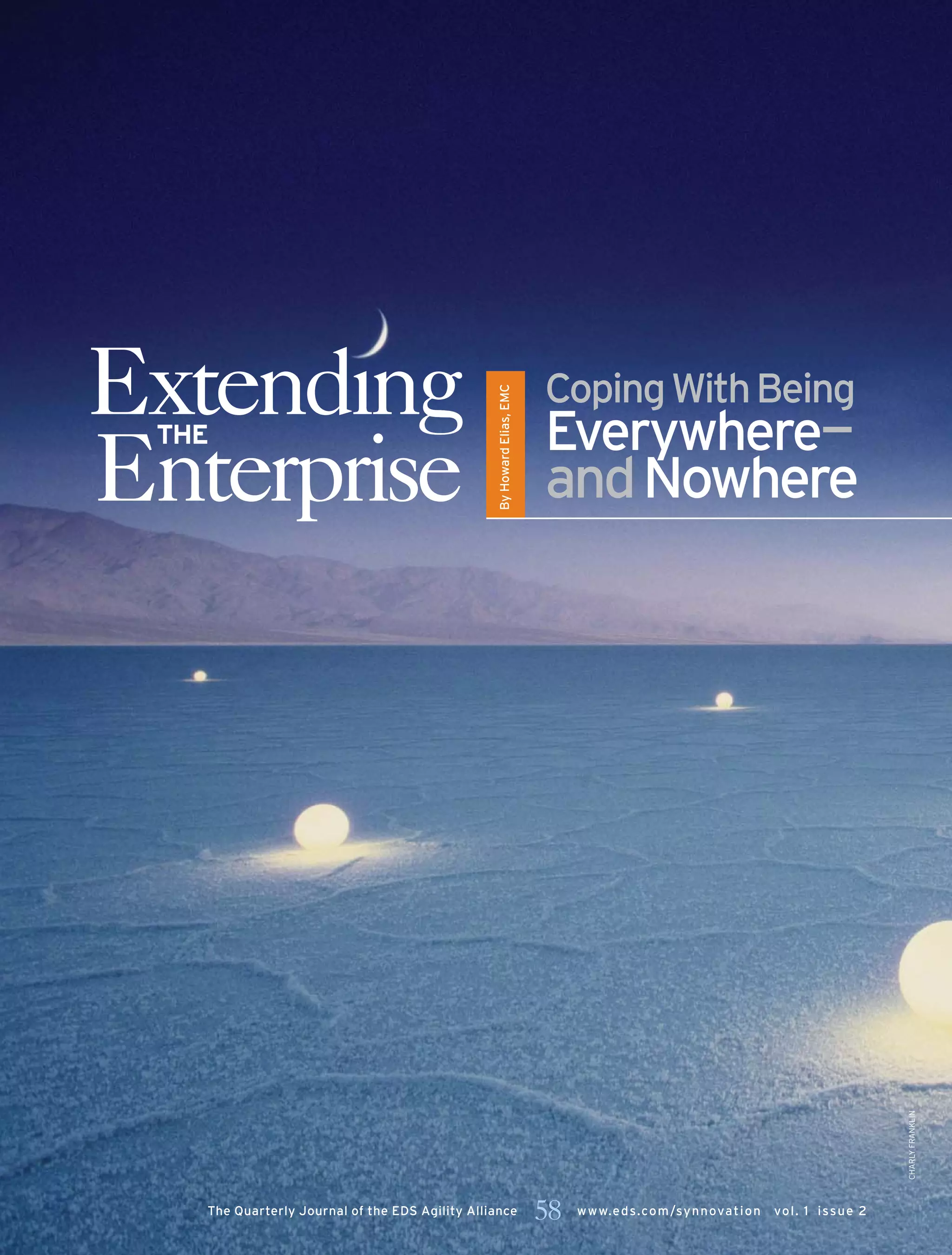Extending the Enterprise (with Howard Elias) | PDF