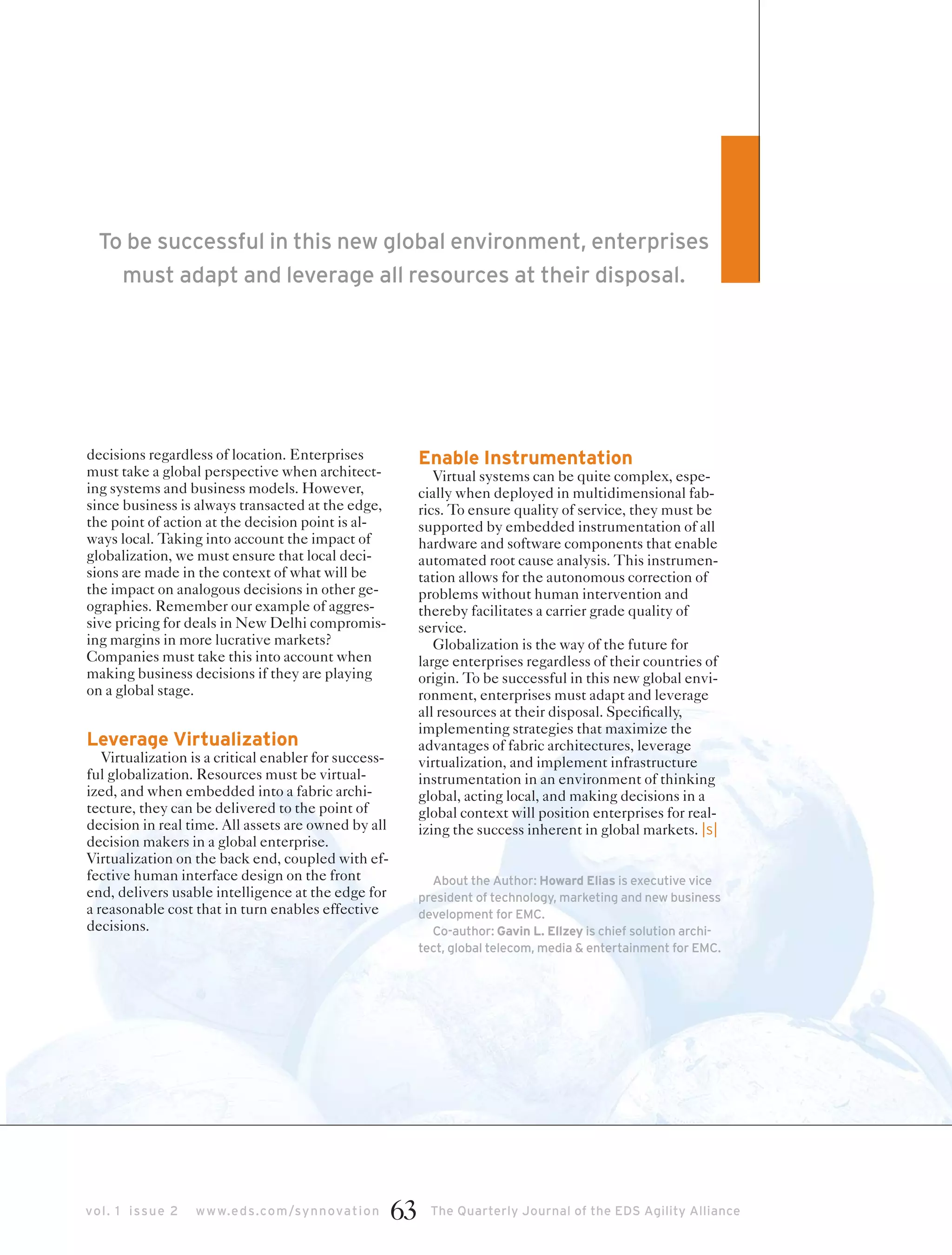 Extending the Enterprise (with Howard Elias) | PDF