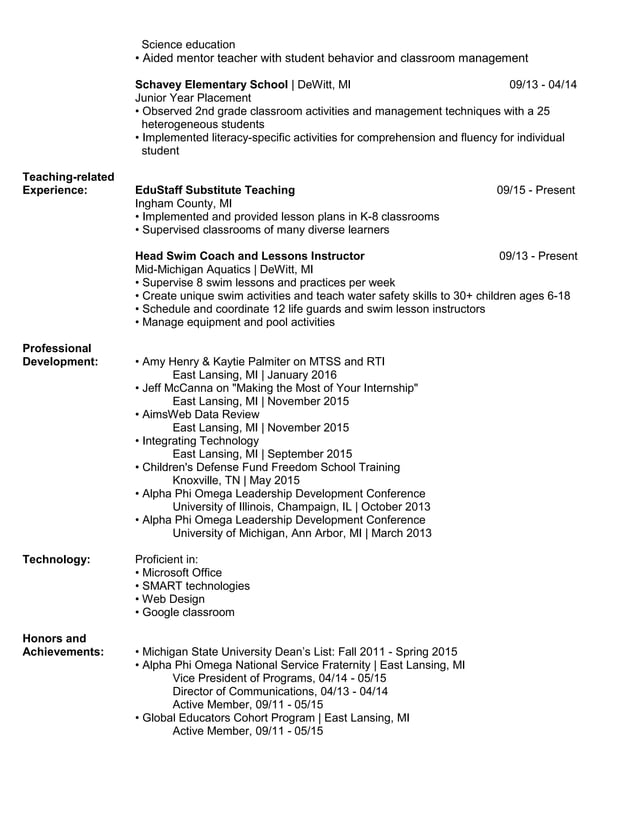 sam resume draft 2 | PDF | Professional School | Postgraduate Education
