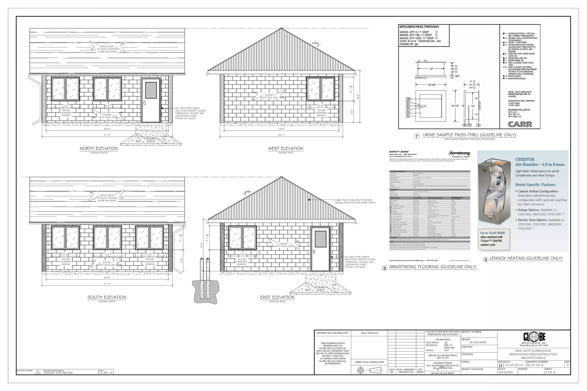 SC-8135-D-Guard House Architecturals | PDF