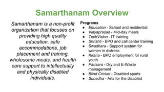 Samarthanam_ Project Punar | PPT