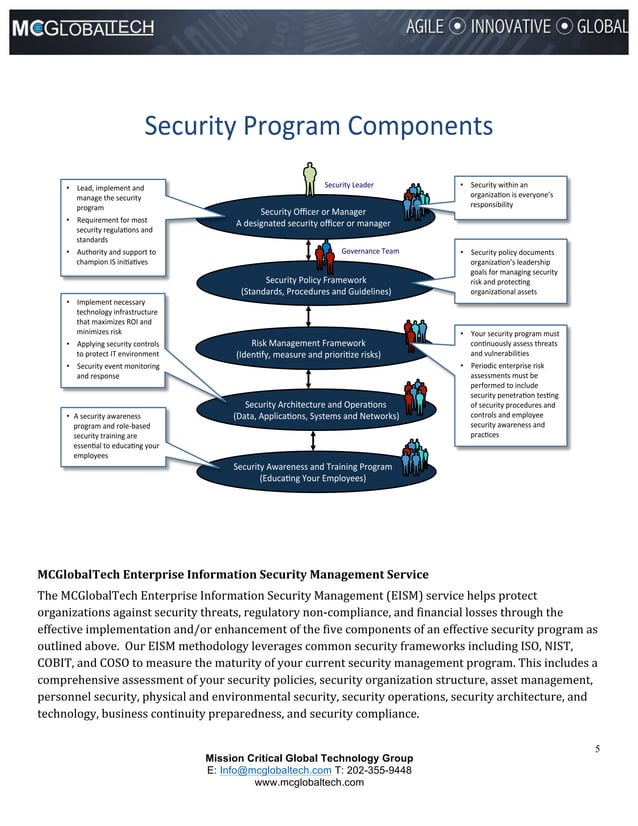 MCGlobalTech Commercial Cybersecurity Capability Statement | PDF | IT ...