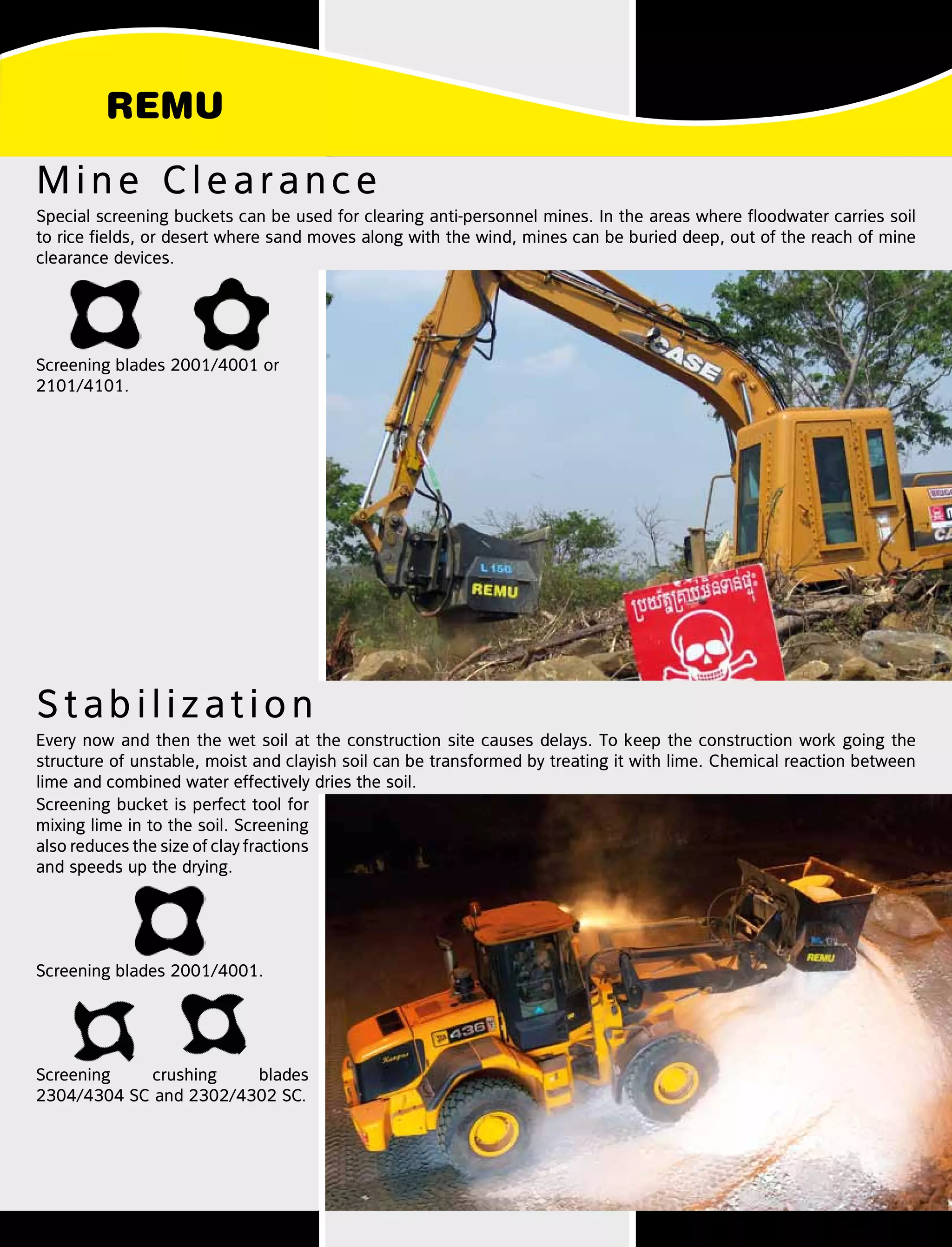 Remu Screening Bucket Brochure | PDF