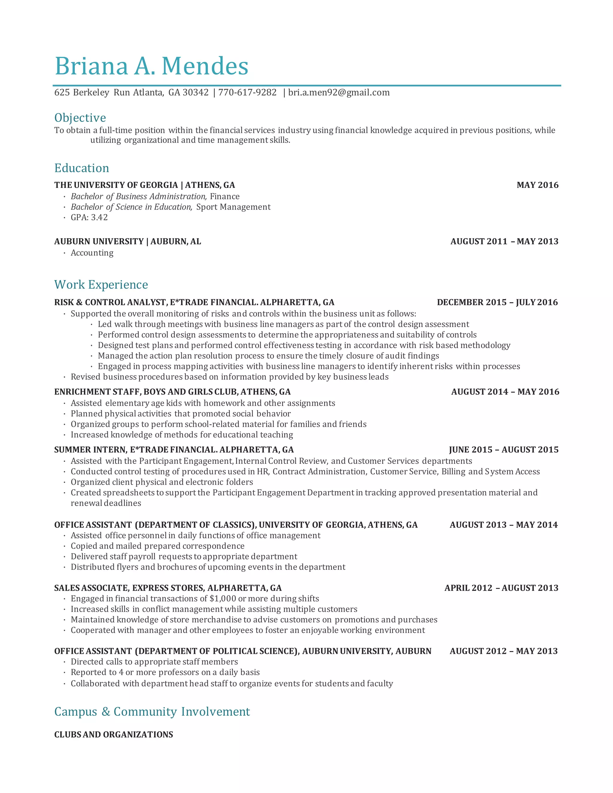 Briana's Resume | DOCX