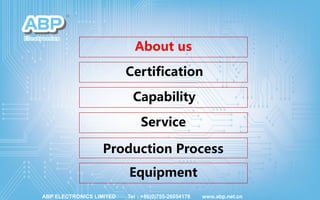 ABP ELECTRONICS LIMITED | PPT