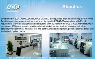ABP ELECTRONICS LIMITED | PPT