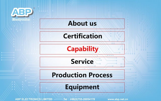 ABP ELECTRONICS LIMITED | PPT