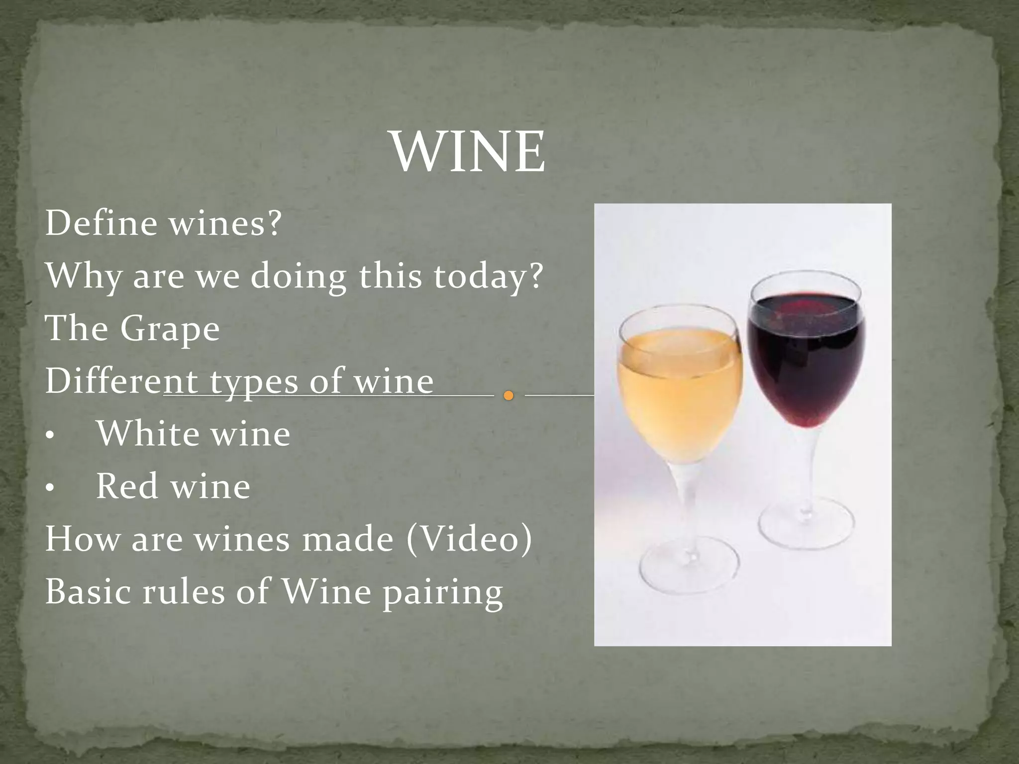 BASIC WINE TRAINING | PPTX